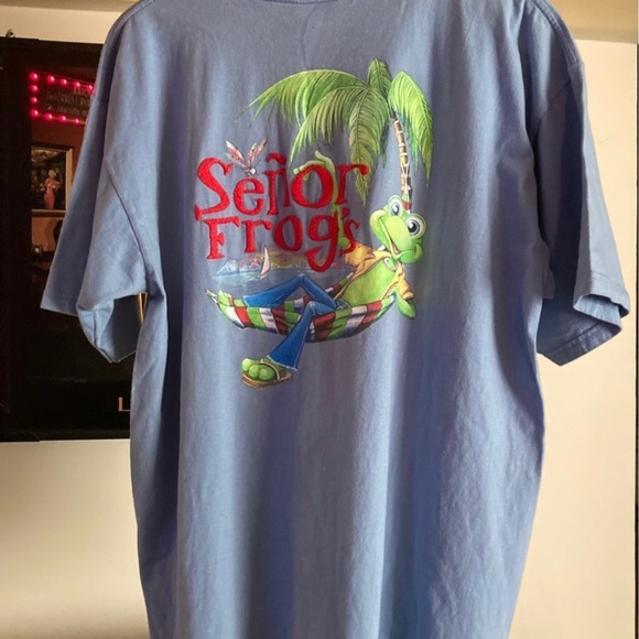 Senor Frogs | Shirts | Nos Official Puff Print Senor Frogs 0 Original ...